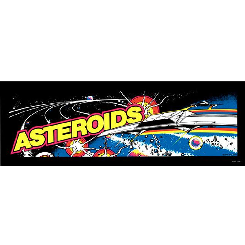 asteroids arcade art