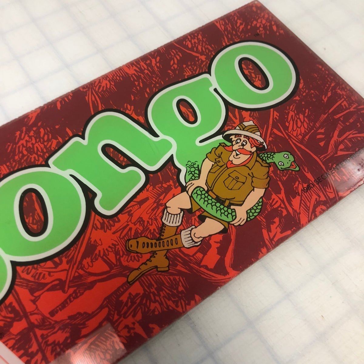 Vintage - Congo Bongo Arcade Marquee – Escape Pod Online