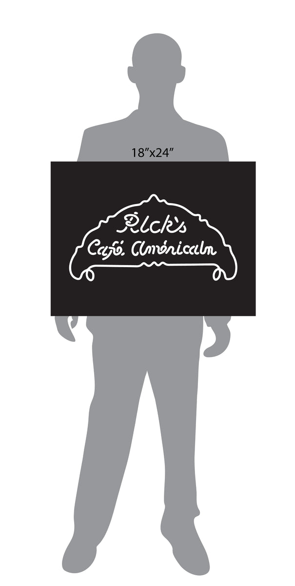 Rick's Cafe Americain Casablanca Sign – Escape Pod Online