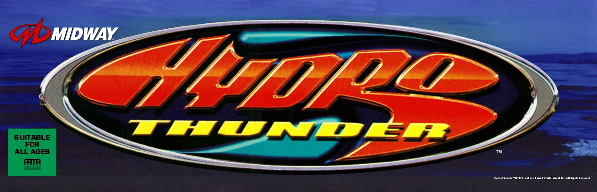 Hydro Thunder Arcade Marquee – Escape Pod Online