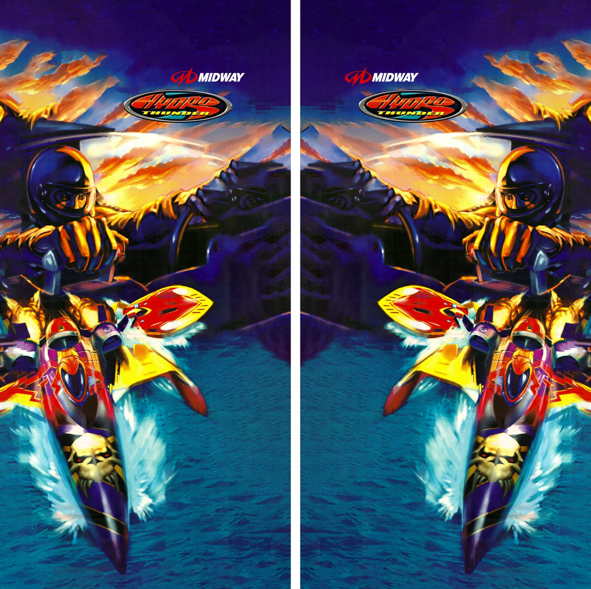 Hydro Thunder Arcade Side Art Decals – Escape Pod Online