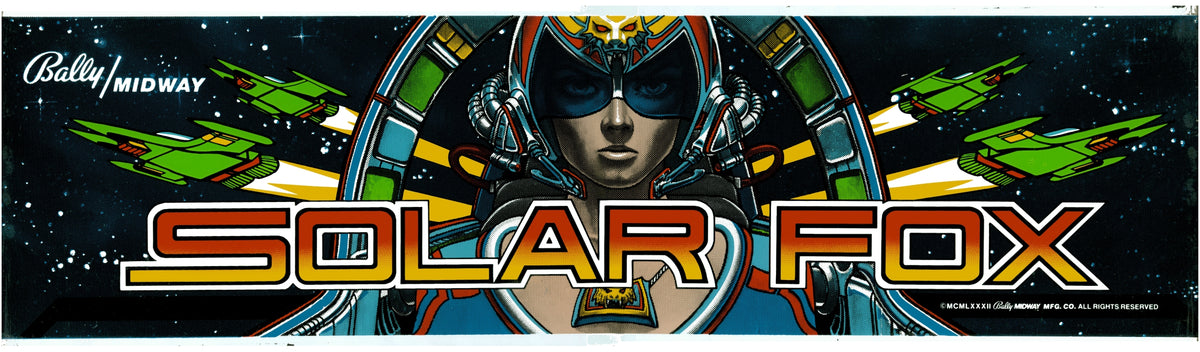 Solar Fox Arcade Marquee – Escape Pod Online