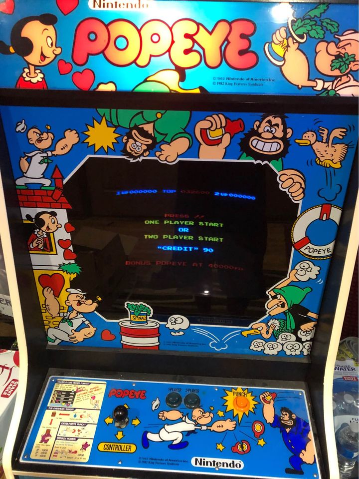 Popeye Arcade Art Complete Restoration Kit – Escape Pod Online