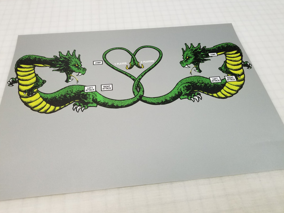 Double Dragon II 2 CPO - Control Panel Overlay – Escape Pod Online