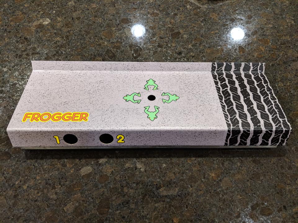 Frogger CPO - Control Panel Overlay -Full Size Stand Up Arcade – Escape ...