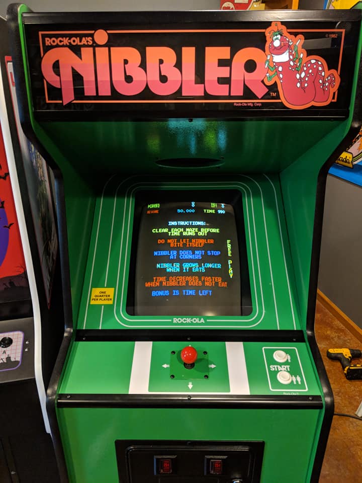 Nibbler CPO - Arcade Control Panel Overlay – Escape Pod Online