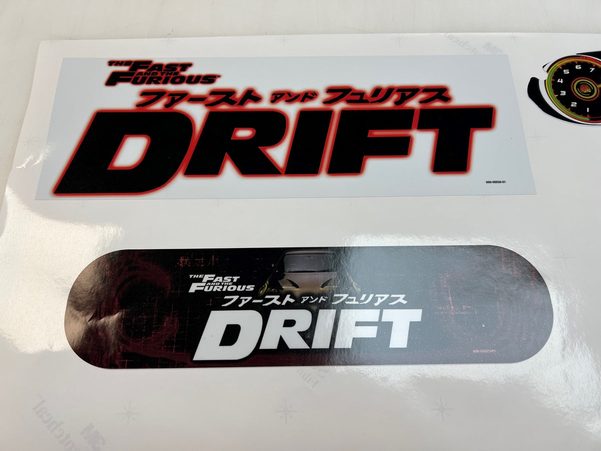 Fast & the Furious Tokyo Drift Dash Decal Set – Escape Pod Online