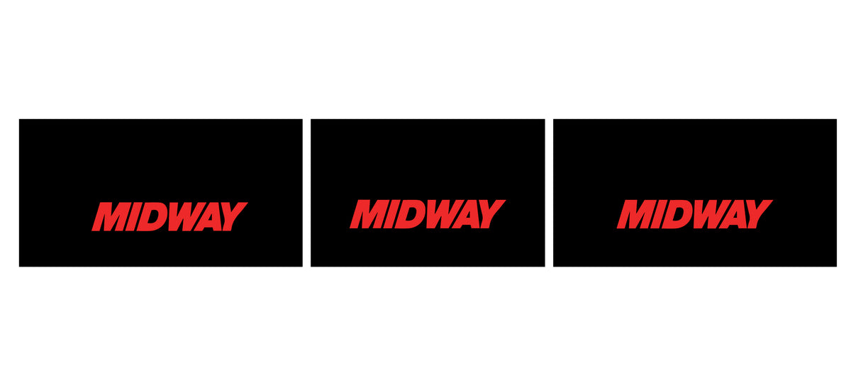 Arcade1Up Midway Riser Decals – Escape Pod Online
