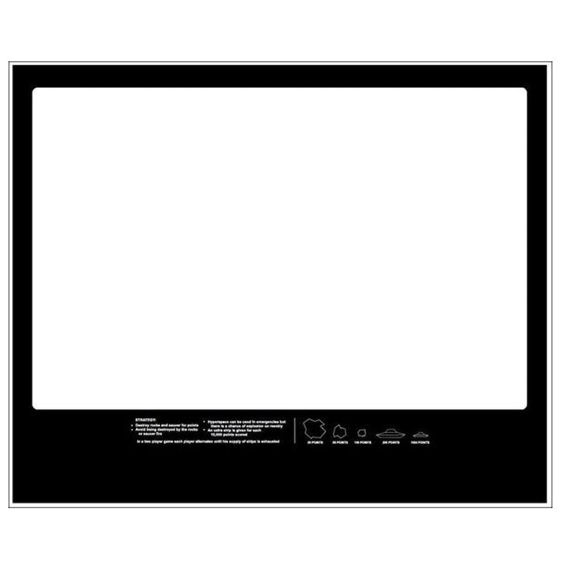 Asteroids Arcade Bezel – Escape Pod Online