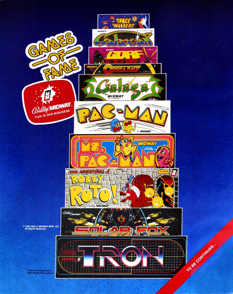 Arcade Game Posters – Escape Pod Online