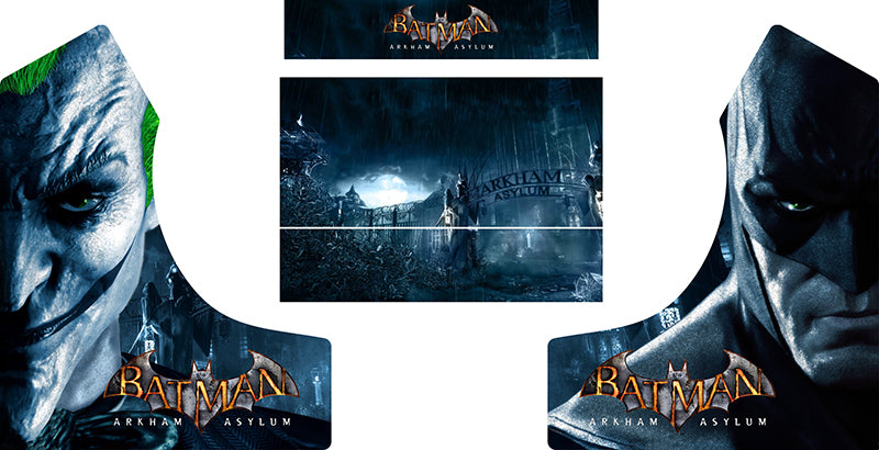 Batman Arkham Bartop Decal Kit – Escape Pod Online