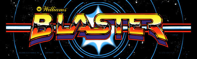 Blaster Arcade Marquee – Escape Pod Online