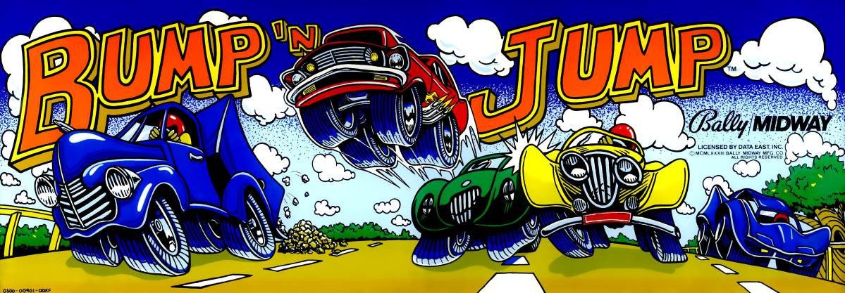 Bump N Jump Arcade Marquee – Escape Pod Online