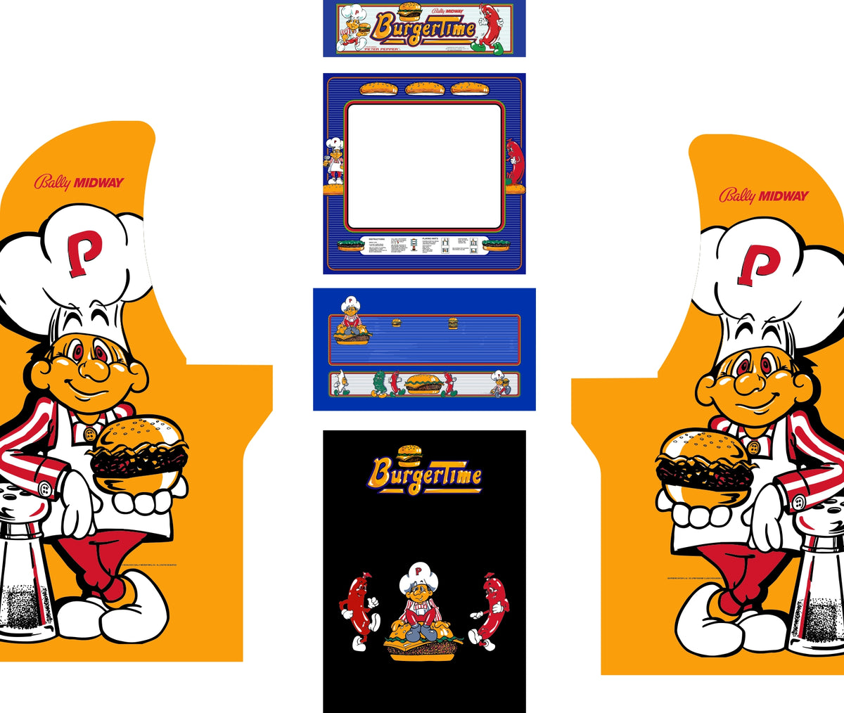 Arcade1Up - Burgertime Art – Escape Pod Online