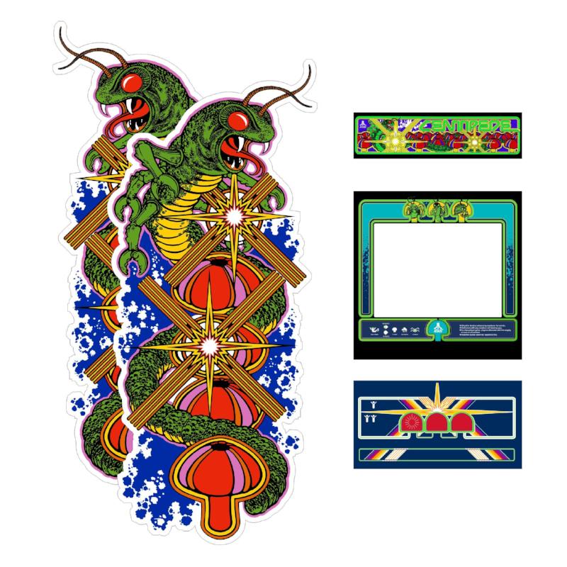 Centipede Arcade Art