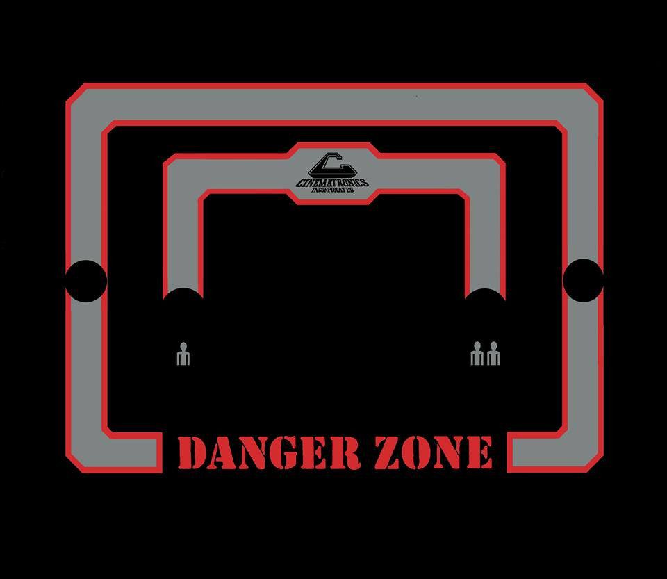 Danger Zone Cinematronics CPO - Control Panel Overlay – Escape Pod Online