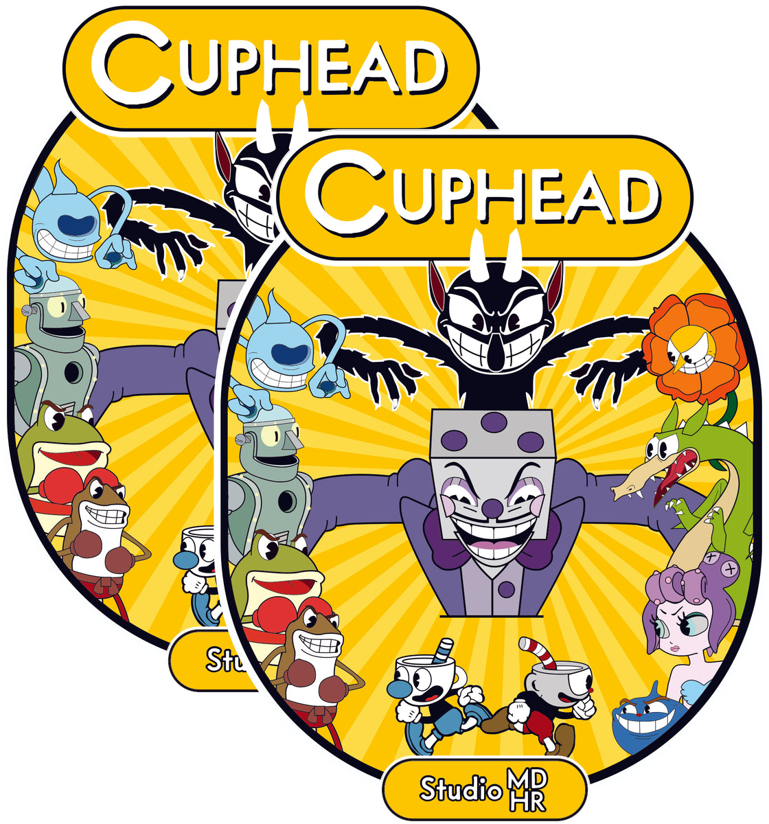 Custom Cuphead Nintendo Side Art – Escape Pod Online