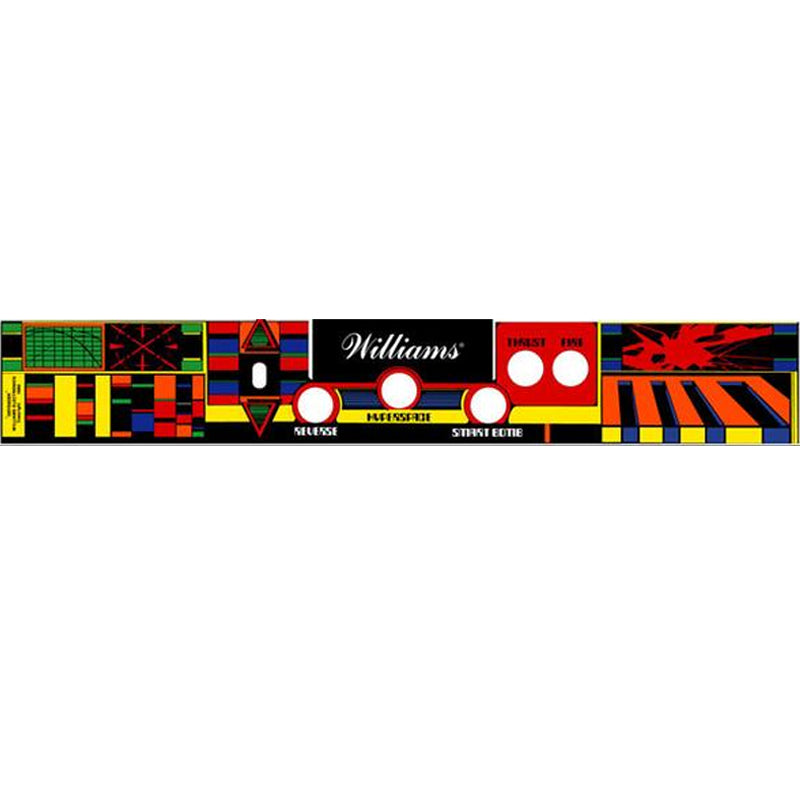 Defender Cocktail Control Panel Overlay Set - CPO CT – Escape Pod Online