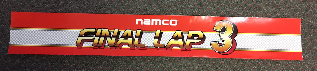 Final Lap 3 Arcade Marquee – Escape Pod Online