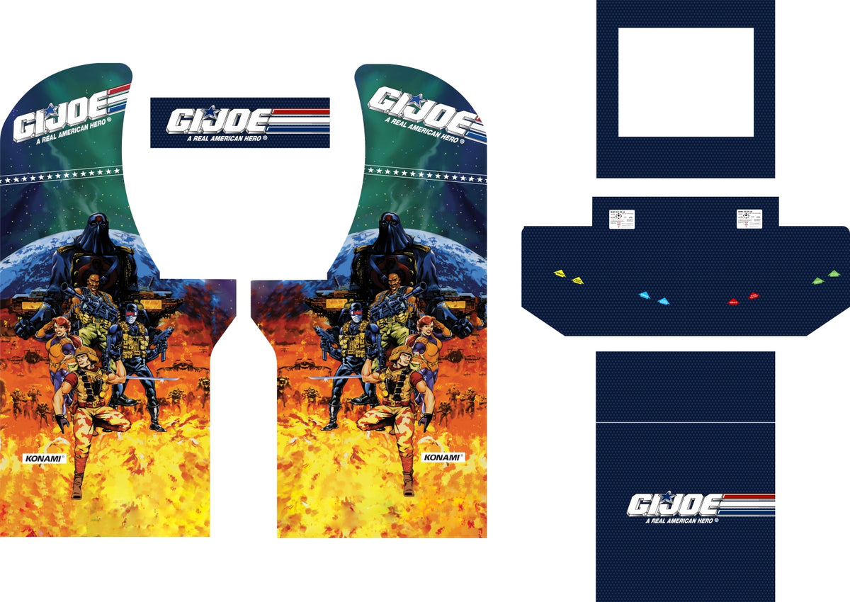 Arcade1Up - GI Joe Art – Escape Pod Online