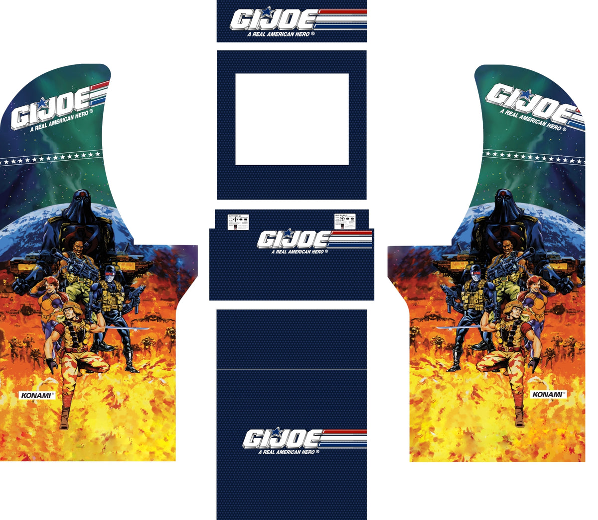 Arcade1Up - GI Joe Art – Escape Pod Online