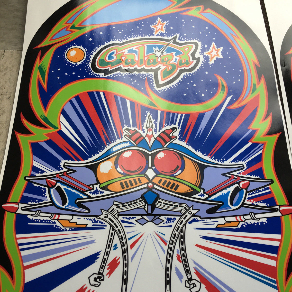 Galaga Arcade Artwork