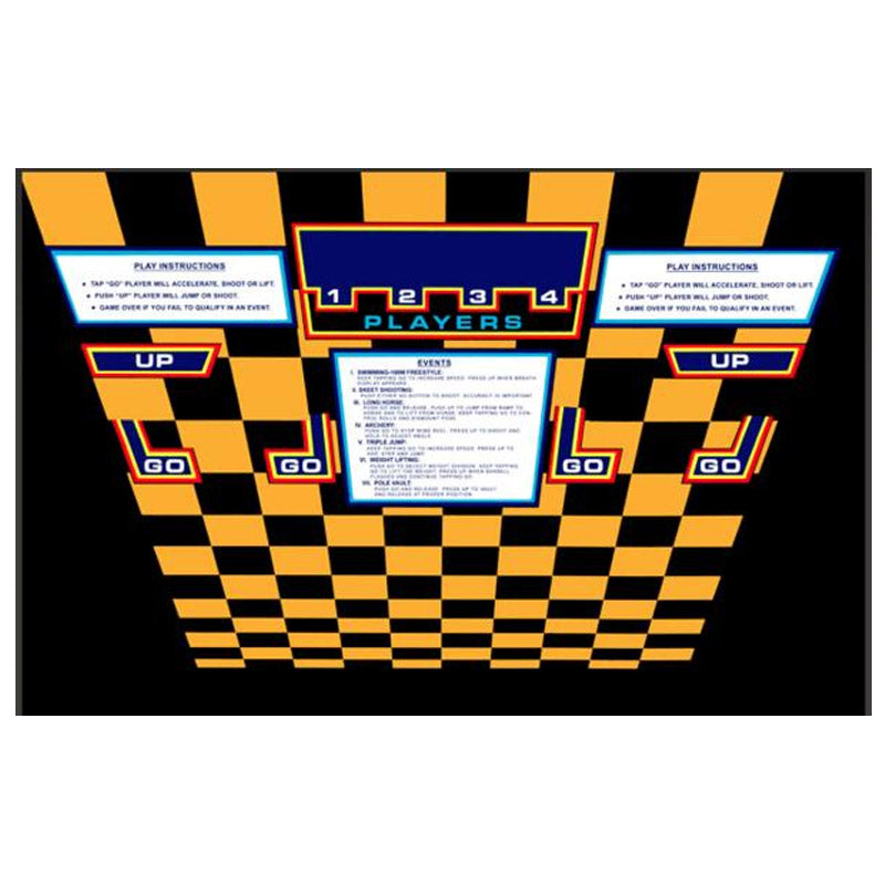 Hyper Sports CPO - Control Panel Overlay - Premium 3M Vinyl – Escape ...