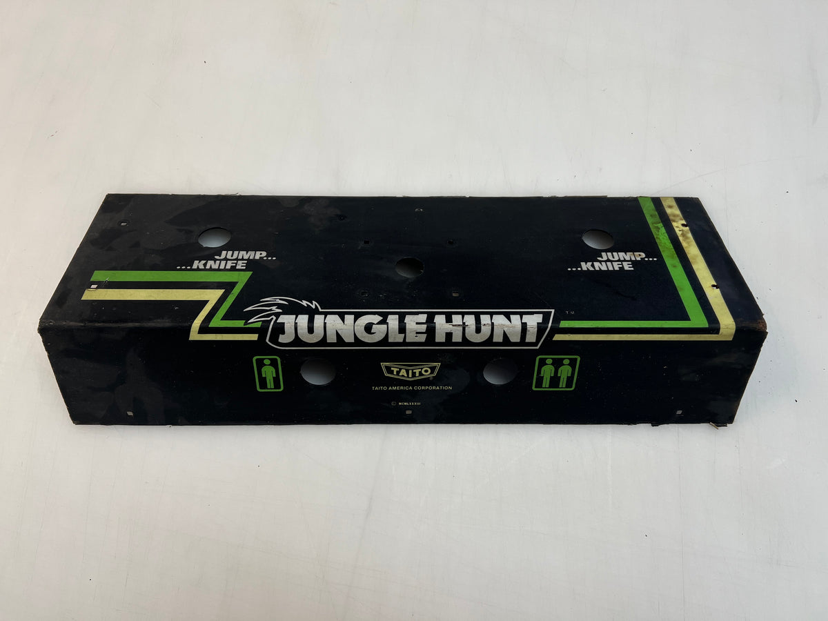 Jungle Hunt Metal Control Panel for Taito Cab – Escape Pod Online