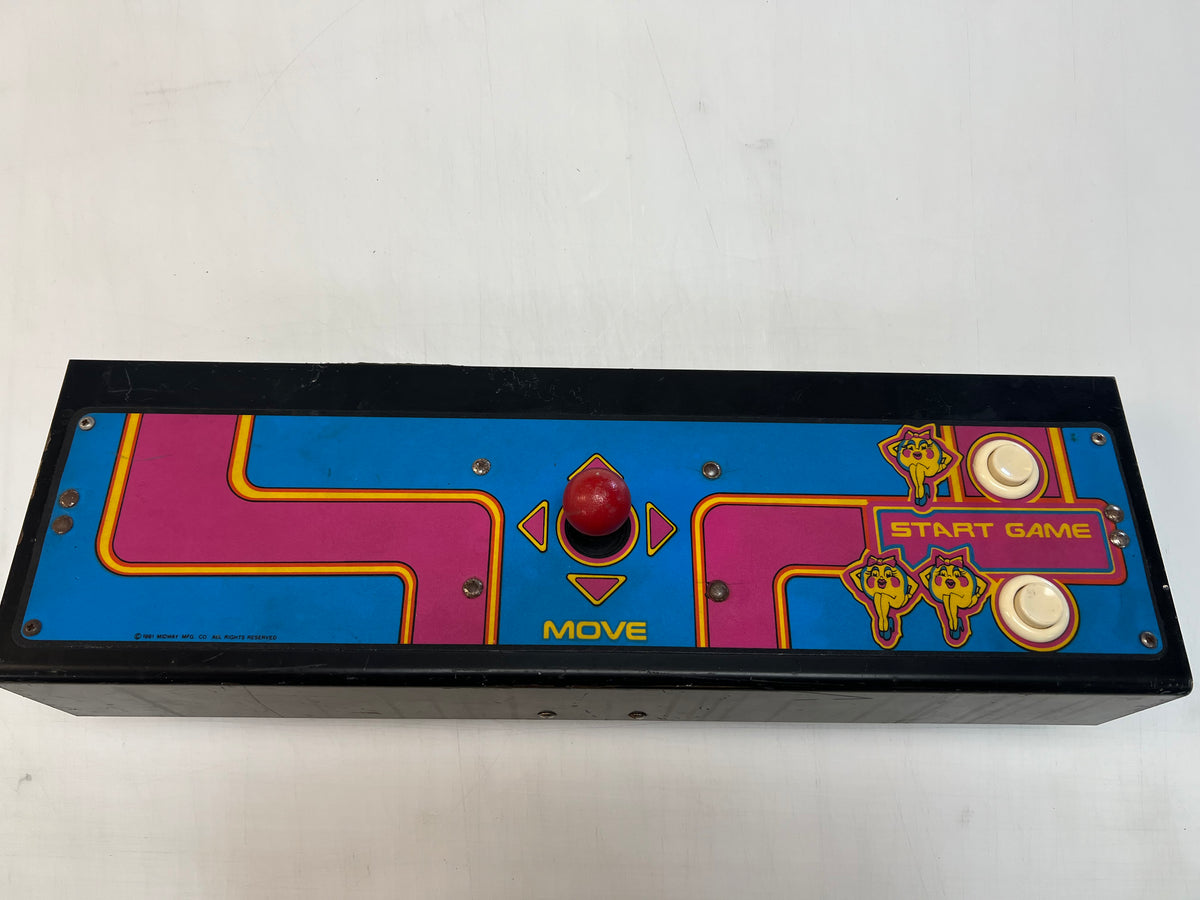 Ms Pac-Man Populated Control Panel – Escape Pod Online