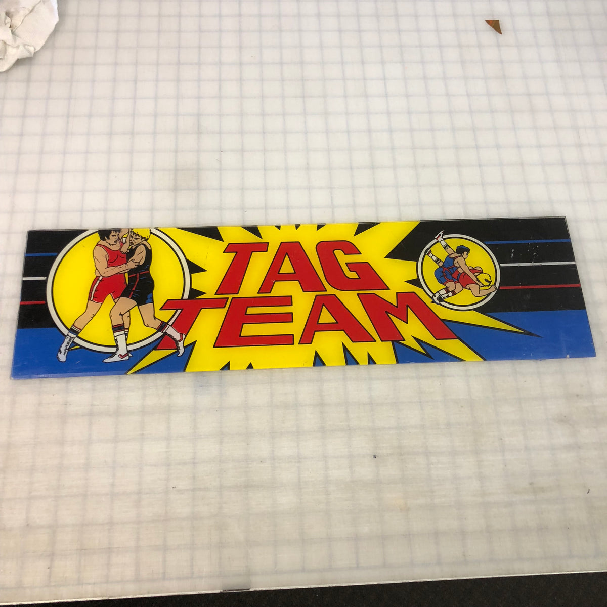 Vintage - Tag Team Arcade Marquee – Escape Pod Online