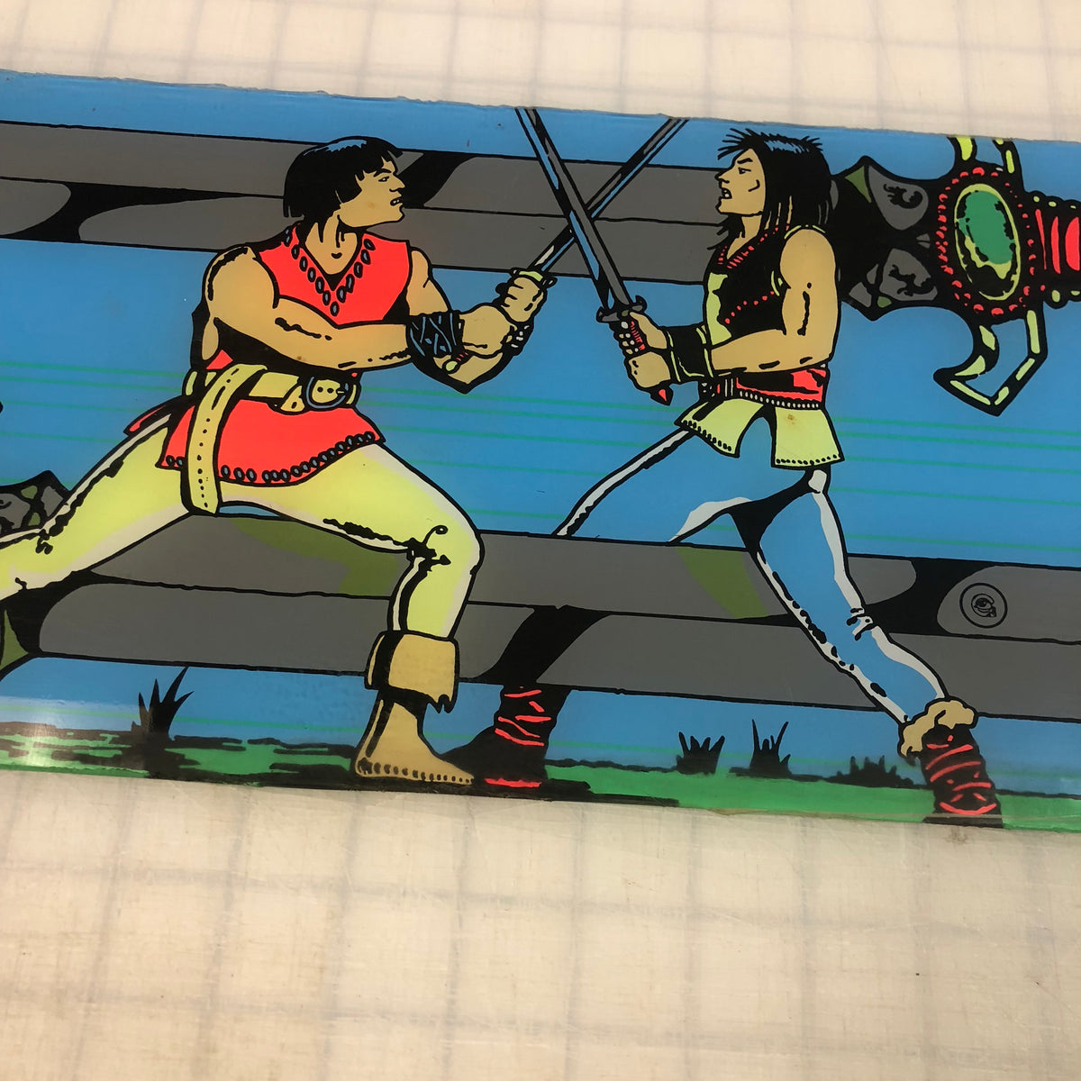 Vintage - Kung-Fu Sword Fight ?? Arcade Marquee – Escape Pod Online