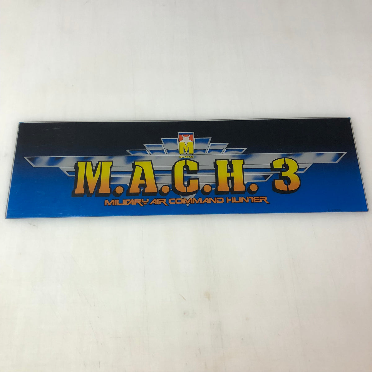 Vintage - Mach 3 Arcade Marquee – Escape Pod Online