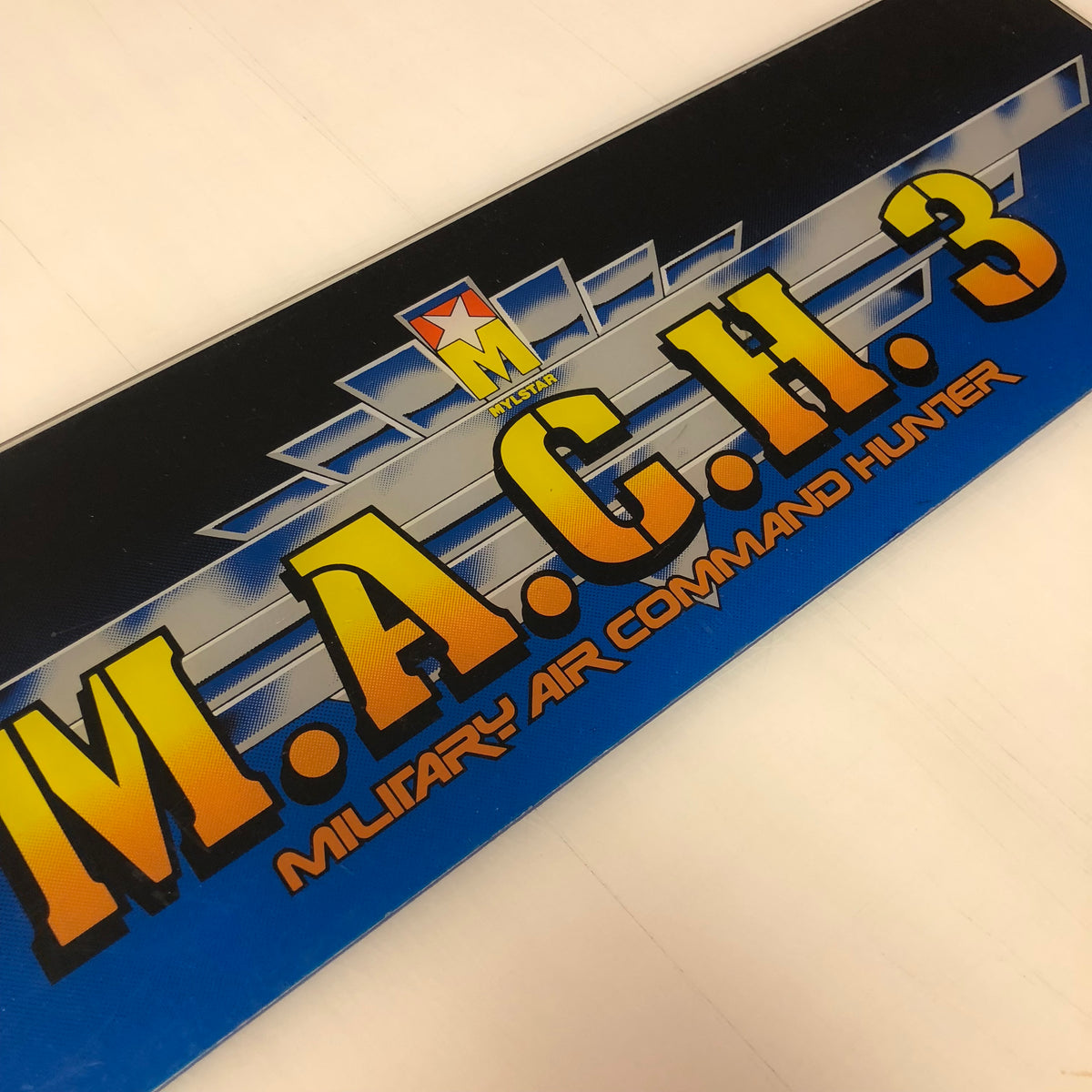 Vintage - Mach 3 Arcade Marquee – Escape Pod Online