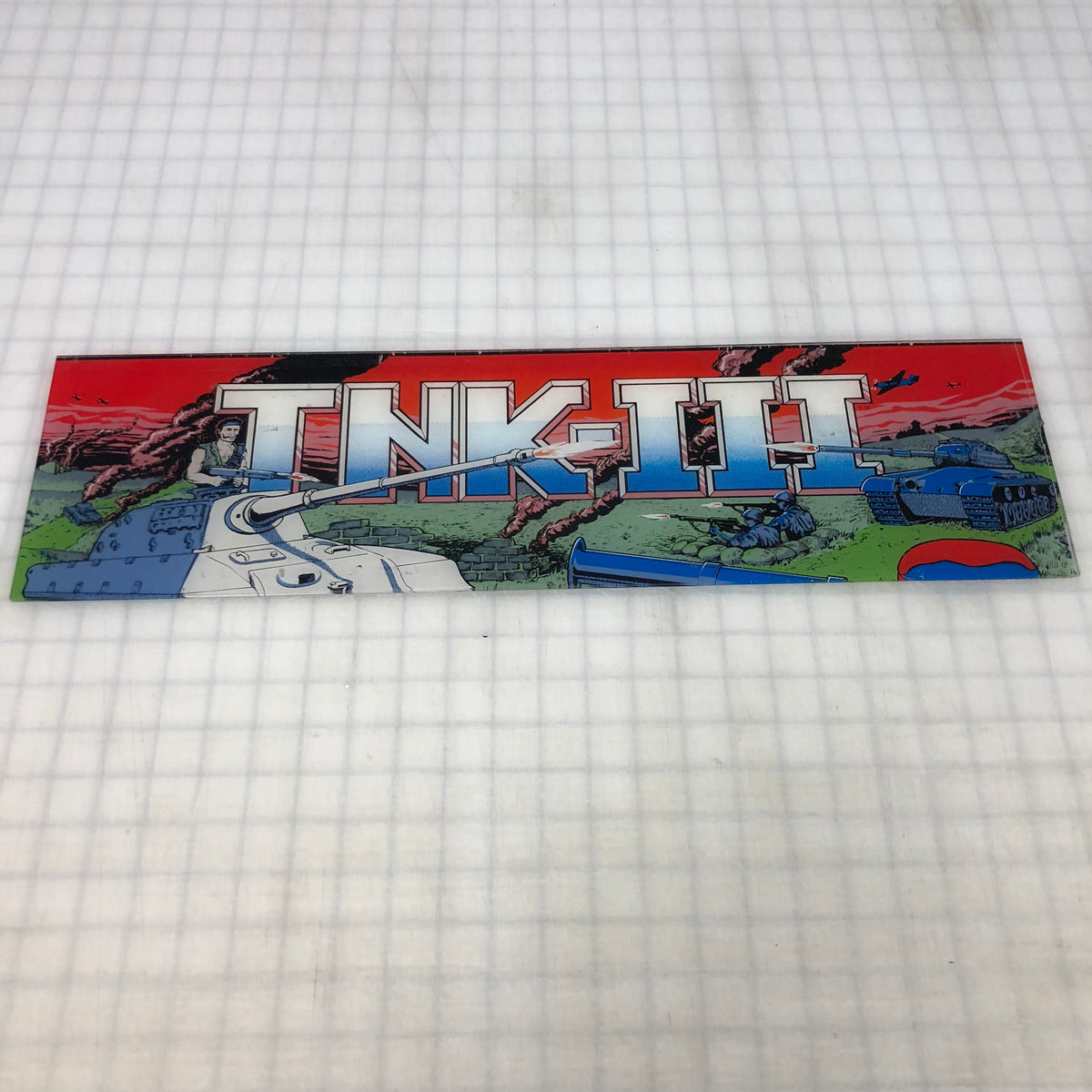 Vintage - TNK-III Arcade Marquee – Escape Pod Online