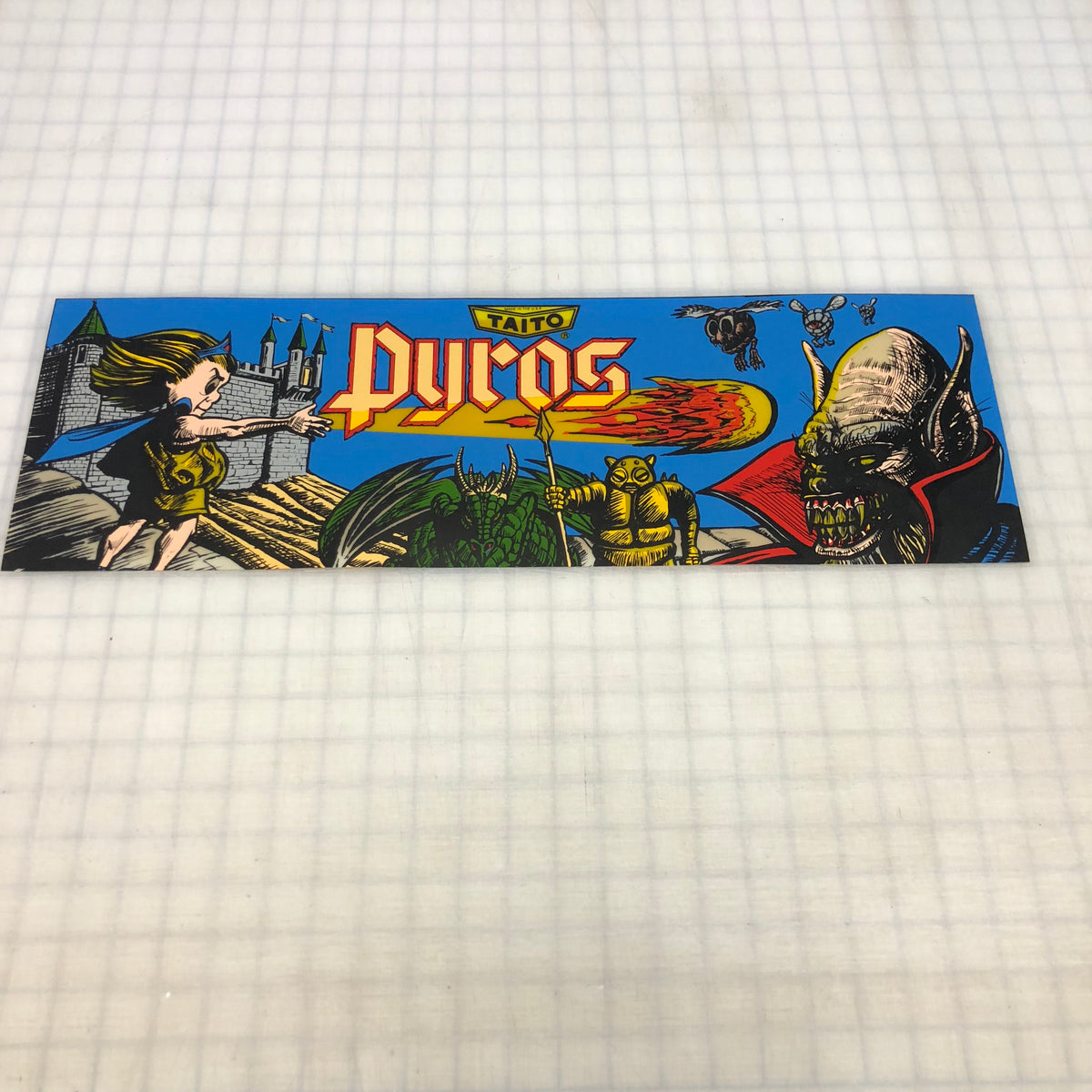 Vintage - Pyros Taito Arcade Marquee – Escape Pod Online