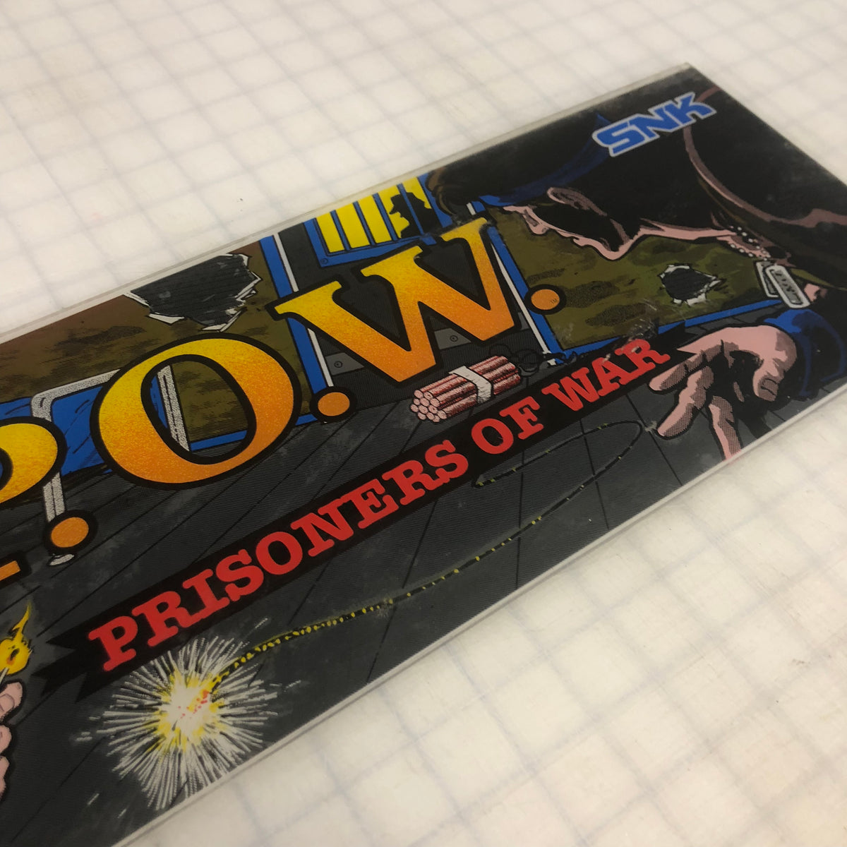 Vintage - POW Prisoner of War Arcade Marquee – Escape Pod Online