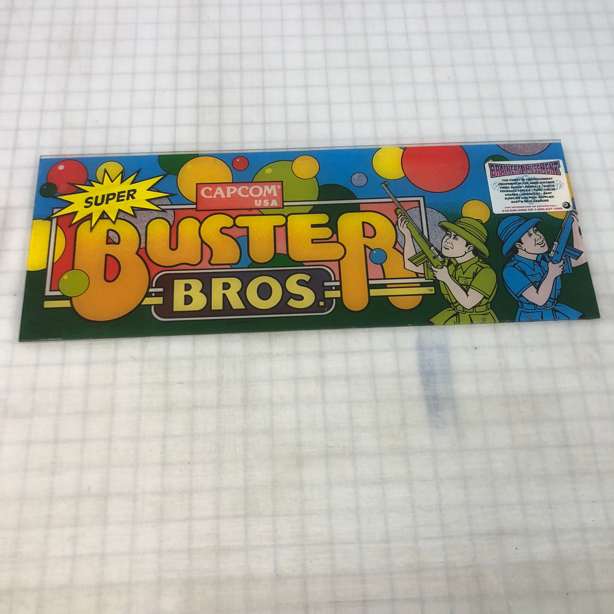 Vintage - Buster Bros. Arcade Marquee – Escape Pod Online