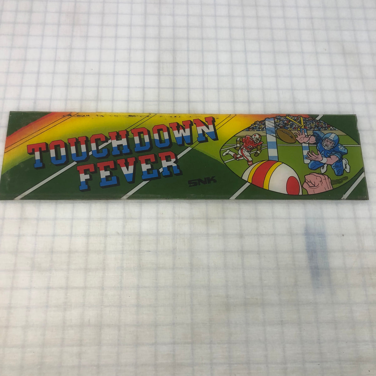 Vintage - Touchdown Fever Arcade Marquee – Escape Pod Online