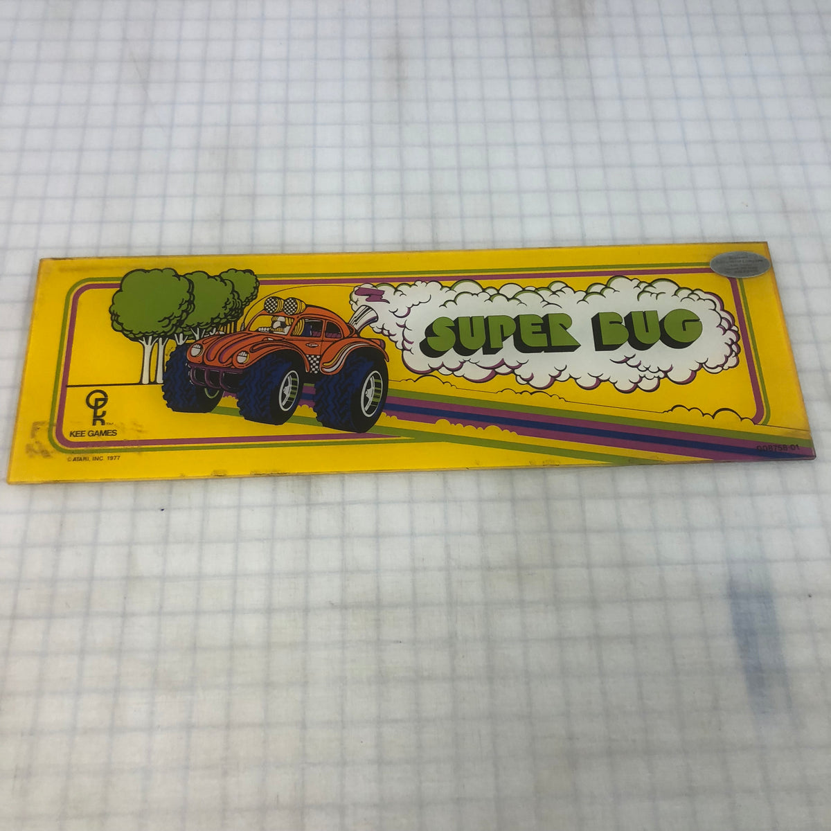 Vintage - Super Bug Arcade Marquee – Escape Pod Online