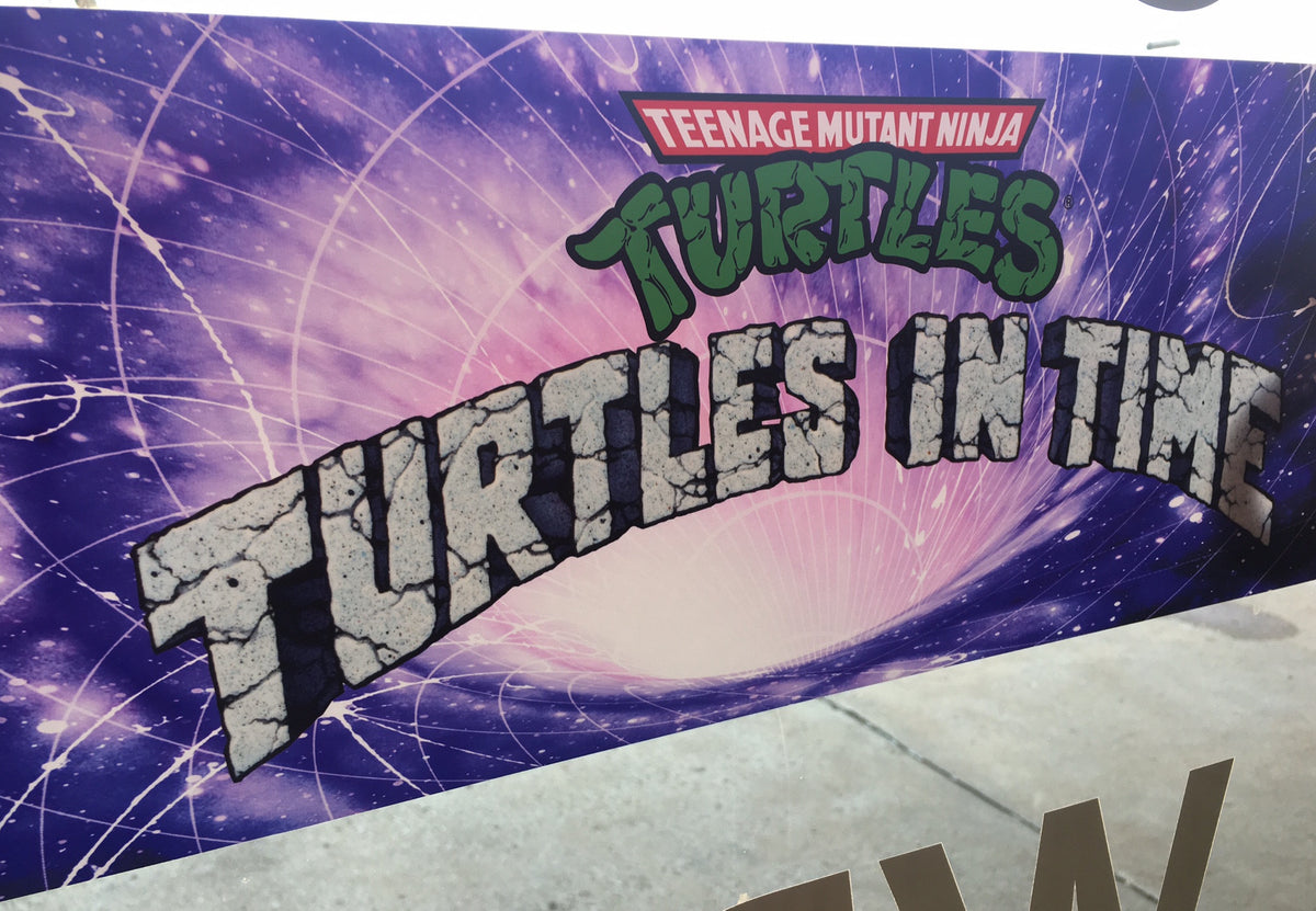 Teenage Mutant Ninja Turtles/Turtles in Time Arcade Marquee – Escape ...