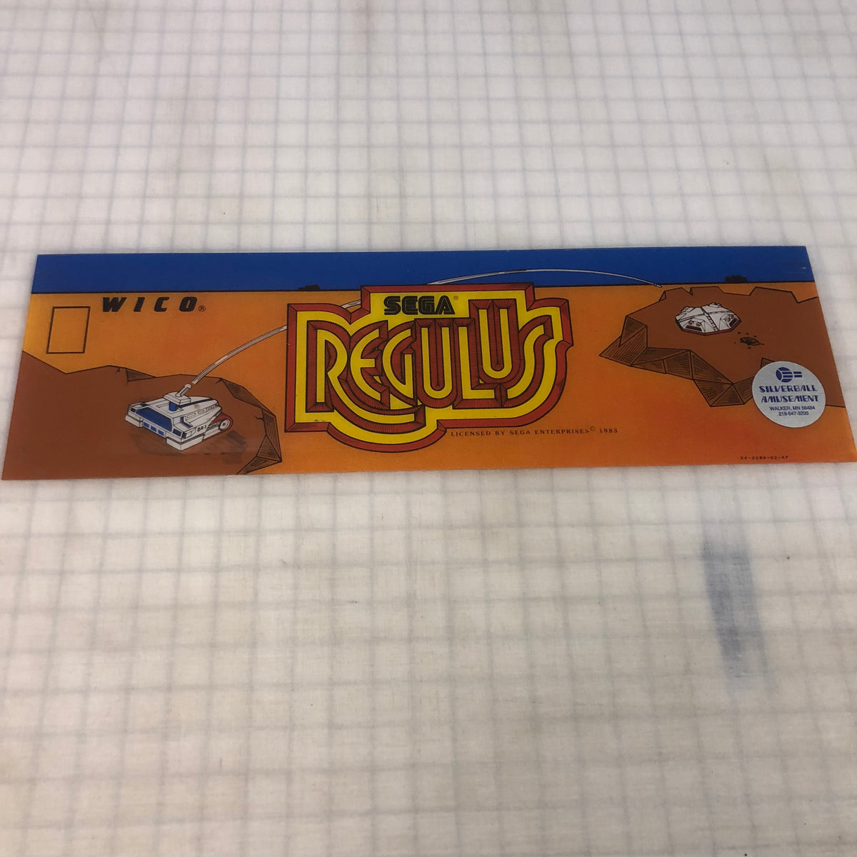 Vintage - Regulus Arcade Marquee - (2) – Escape Pod Online