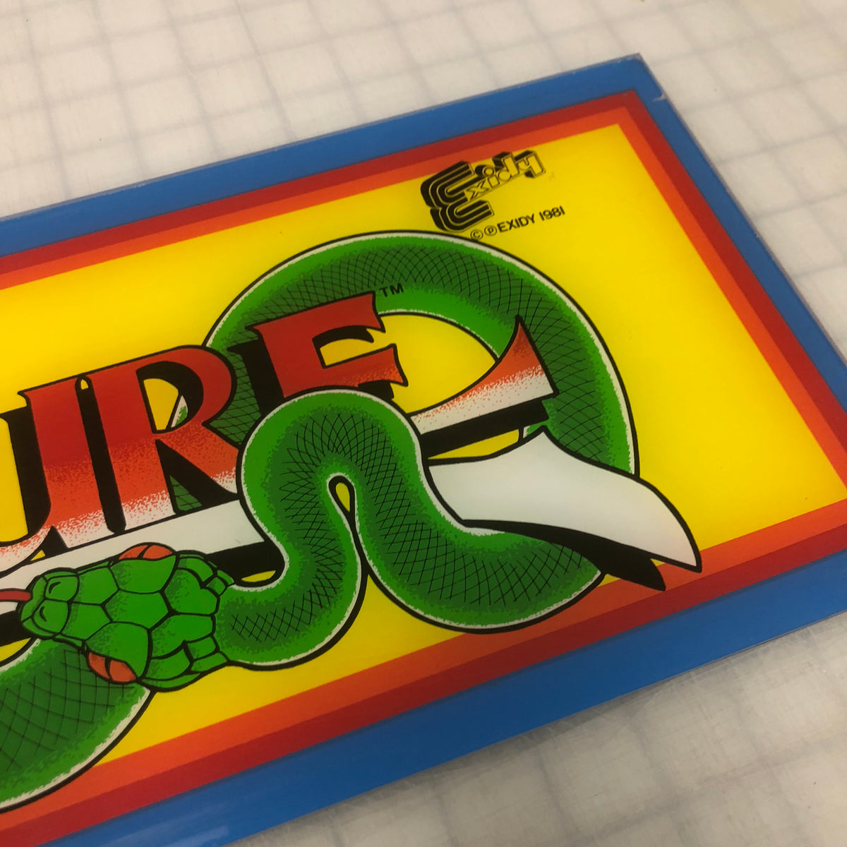 Vintage - Venture by Exidy Arcade Marquee – Escape Pod Online