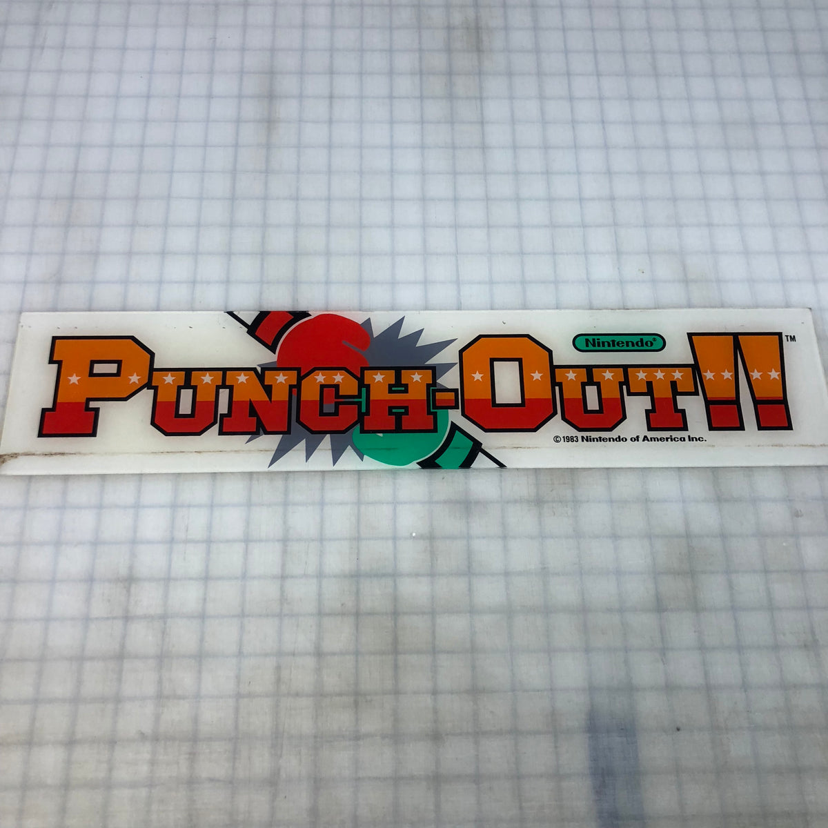 Vintage - Punch-Out Arcade Marquee – Escape Pod Online