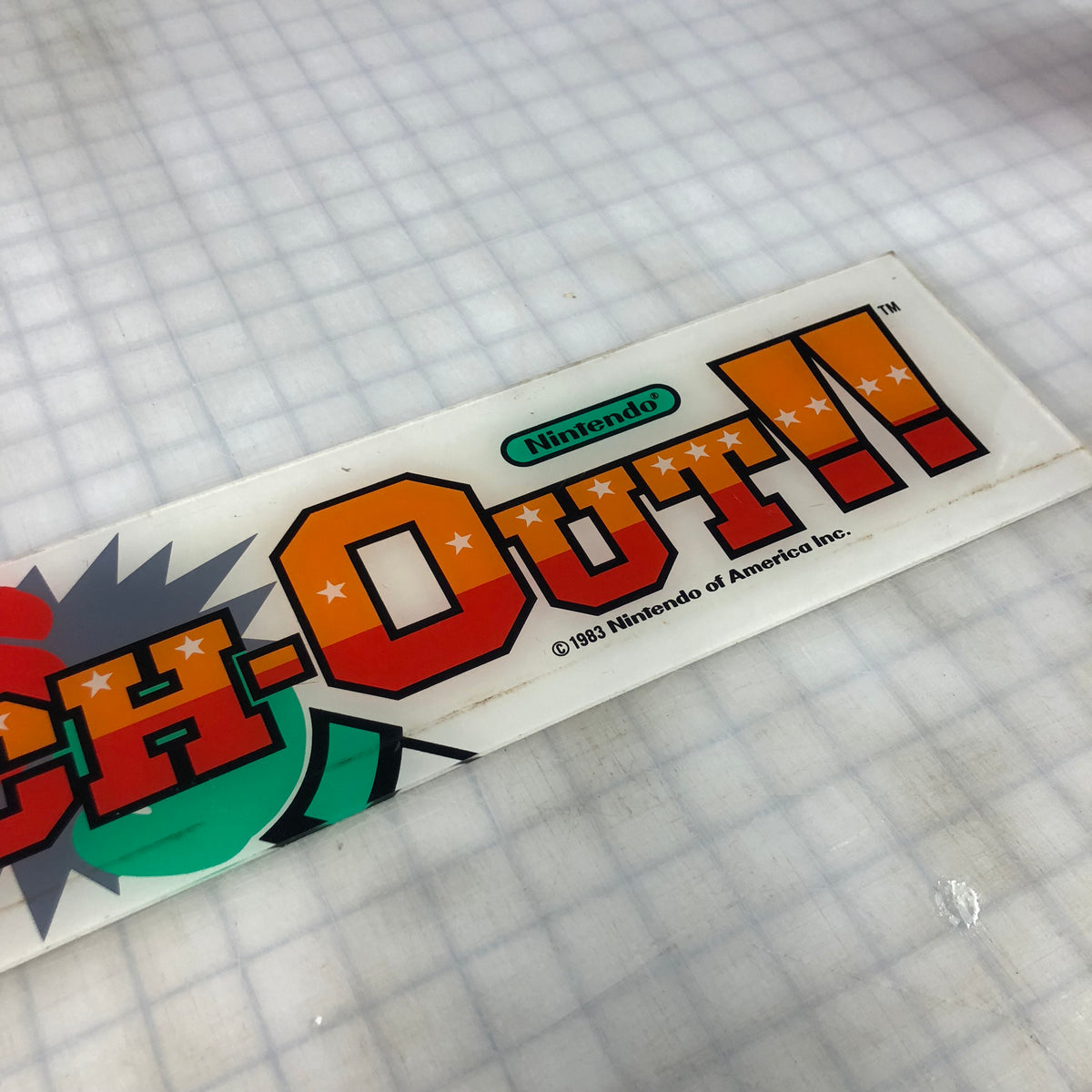 Vintage - Punch-Out Arcade Marquee – Escape Pod Online