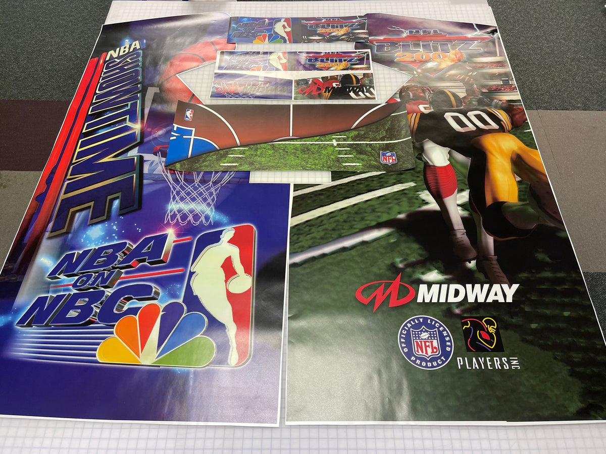 NFL Blitz NBA Showtime Arcade Complete Graphics Kit – Escape Pod Online