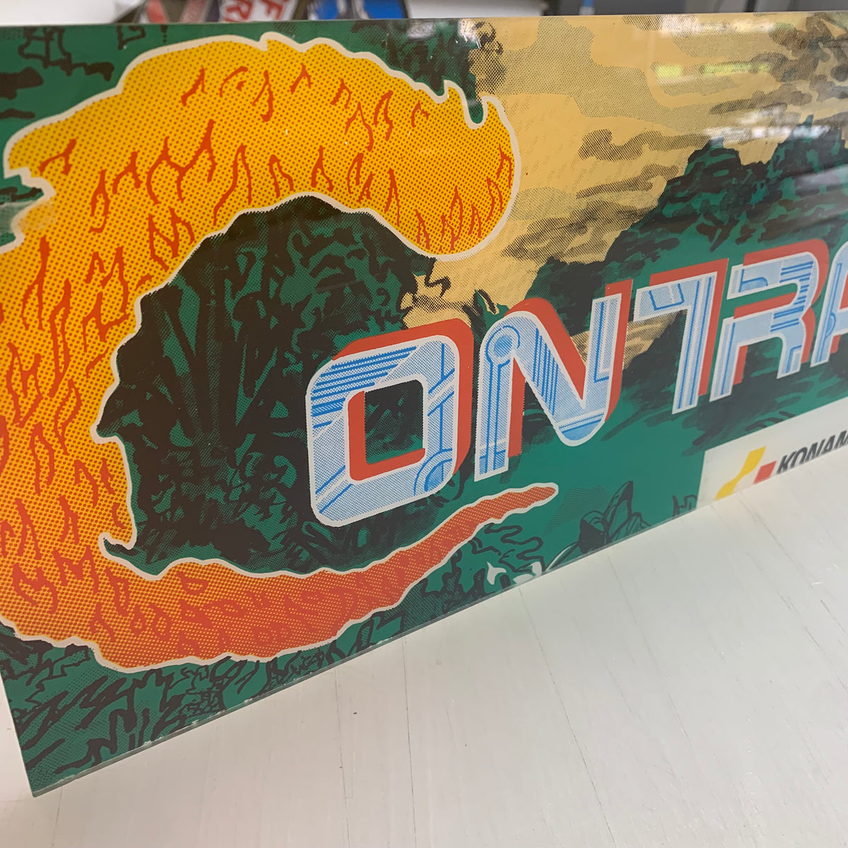 Vintage - Contra Arcade Marquee 2 – Escape Pod Online