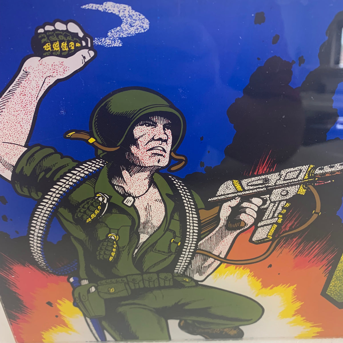 Vintage - Commando Arcade Marquee 2 – Escape Pod Online