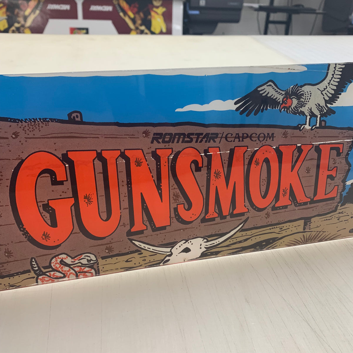 Vintage - Gunsmoke Arcade Marquee – Escape Pod Online