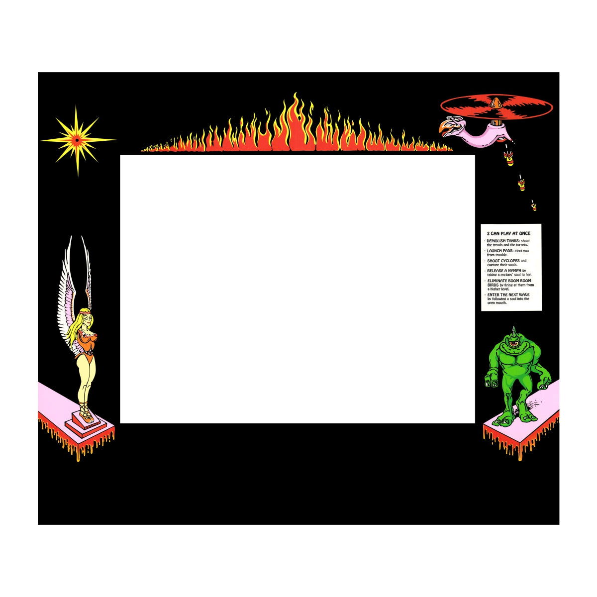 Inferno Arcade Bezel – Escape Pod Online