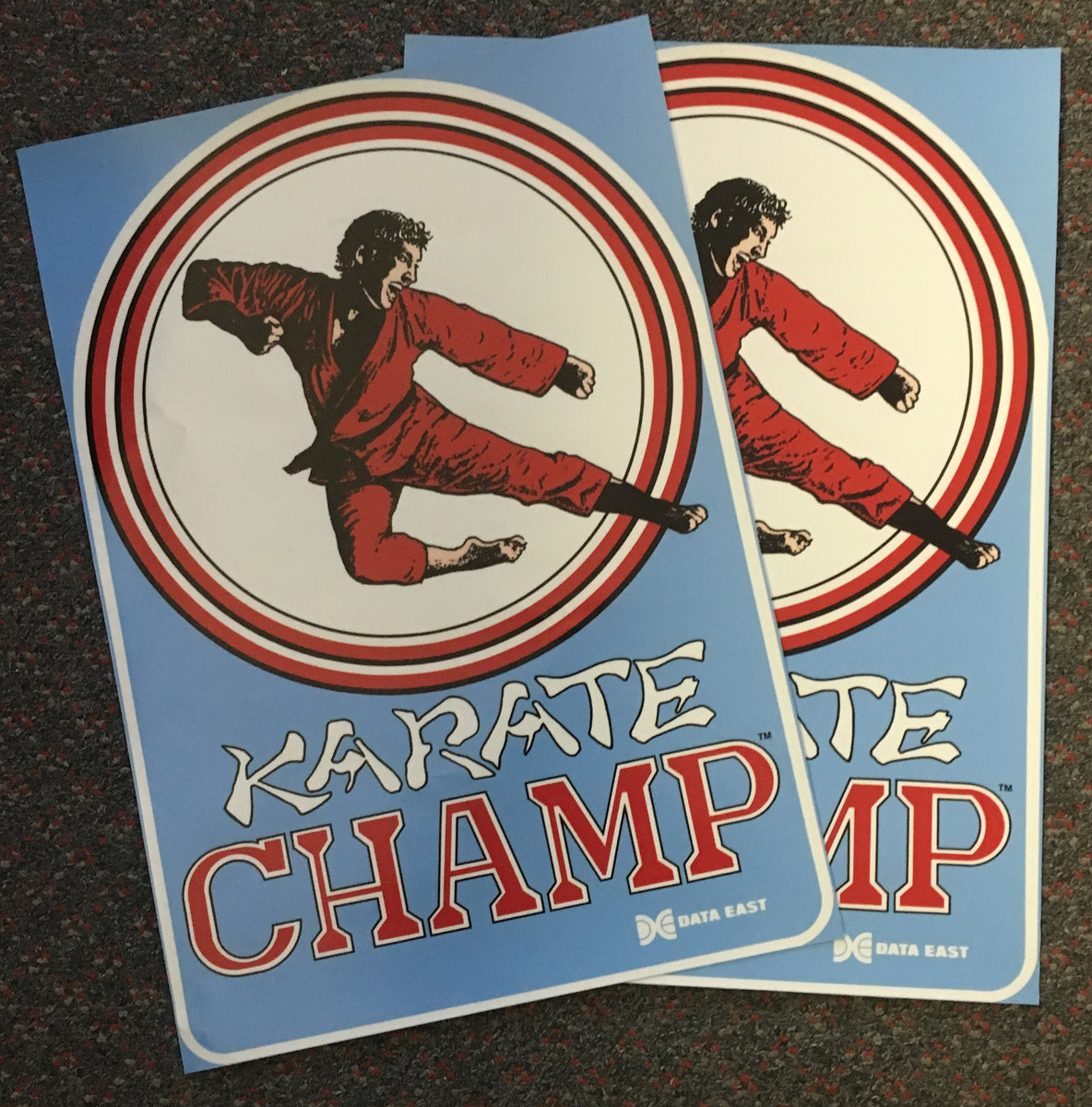 Karate Champ Side Art Decal Set – Escape Pod Online
